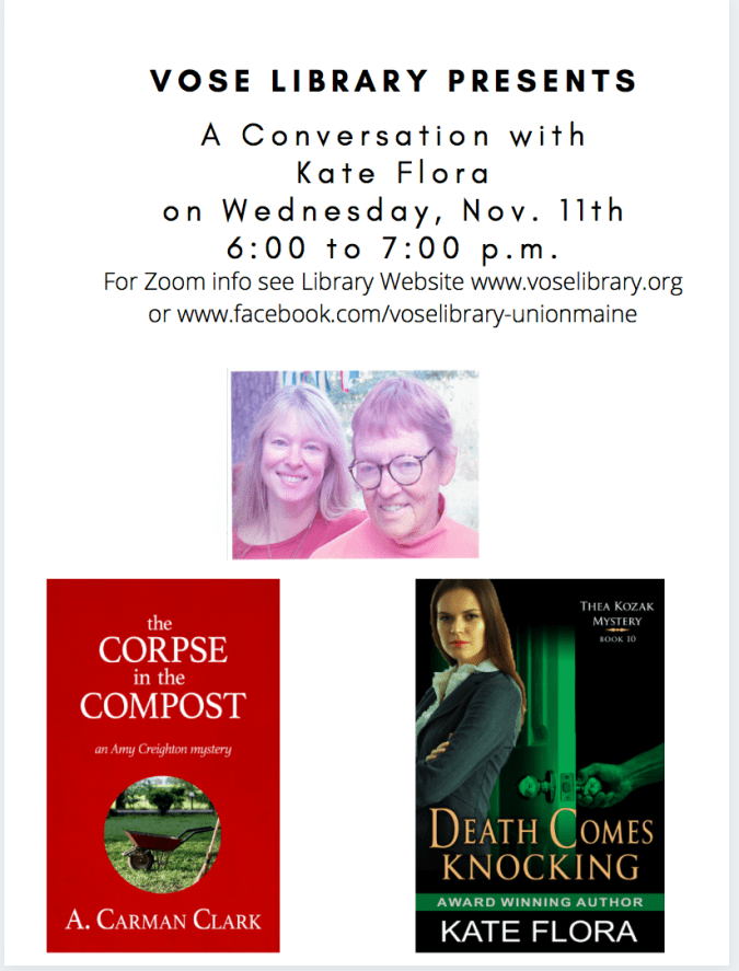 Kate Clark Flora | Mystery & Crime Author